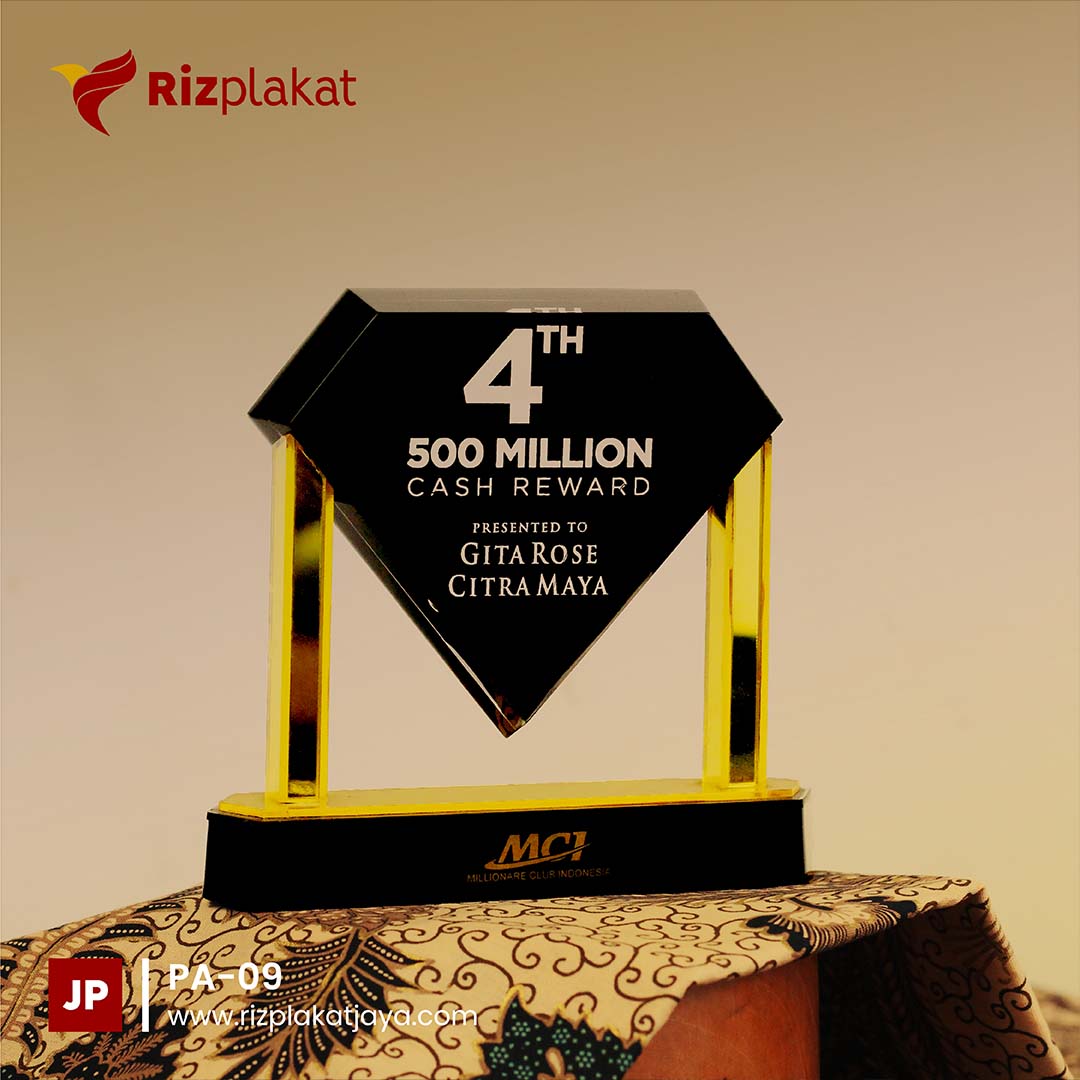 Plakat Akrilik MCI Millionaire Club Indonesia