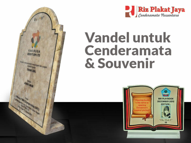 Apa itu Vandel? Pilihan Tepat Vandel untuk Cenderamata & Souvenir - Riz ...