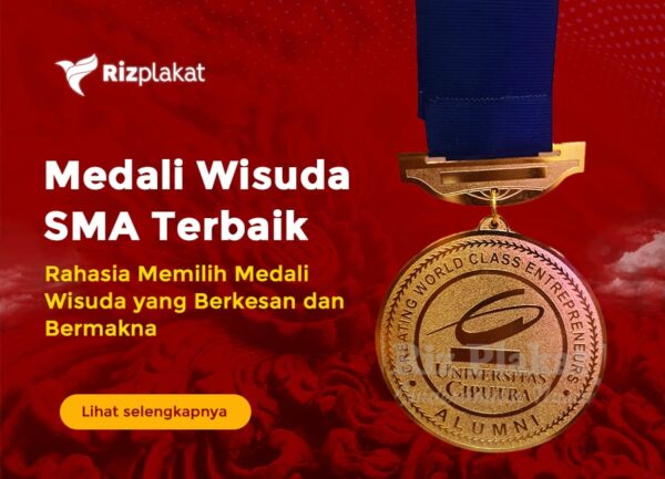 Medali Wisuda SMA yang Berkesan