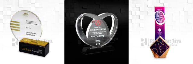 Desain Piala Akrilik untuk Acara Lomba